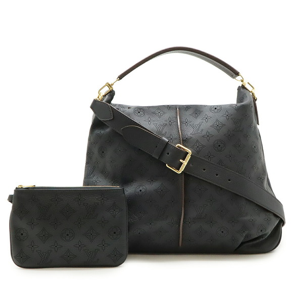 Louis Vuitton | Bags | Louis Vuitton Mahina Selene Crossbody Bag Noir ...